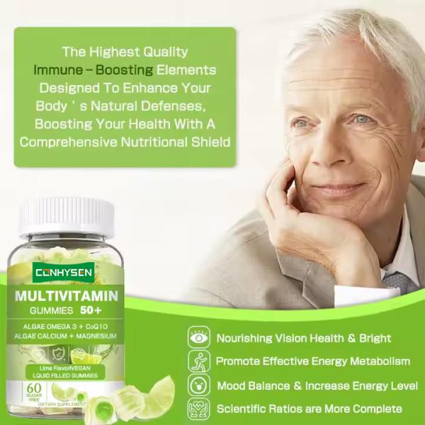 Quality OEM ODM Multivitamin Gummies Calcium Mood Balance & Increase Energy Level for sale