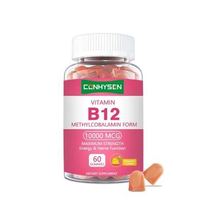 China Vitamin B12 Gummies With Vitamin C D Folate Herbal Supplement Enhance Bone Health for sale