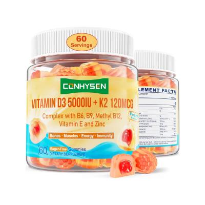 China OEM ODM Sugar Free Vitamins Improve Calcium Absorption Vitamin D3 K2 Gummies for sale