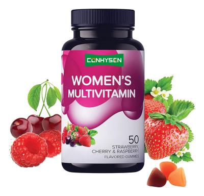 China ODM Women's Multivitamin Gummies Boost Immunity Energy and Mood Mixed Berry Taste for sale