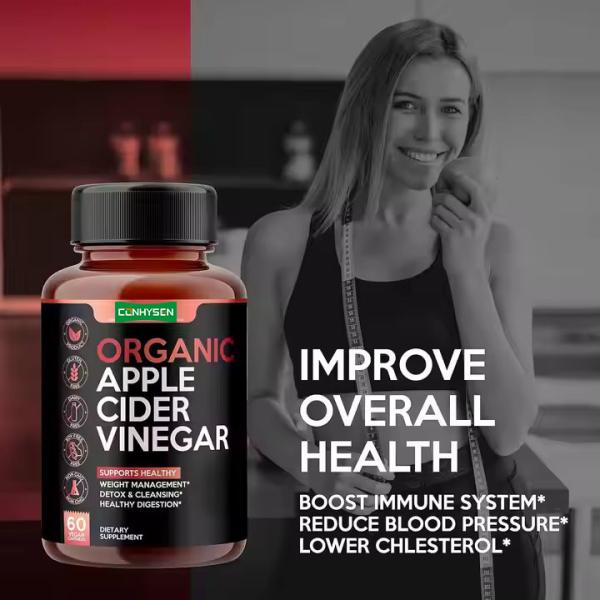 Quality Organic Apple Cider Capsules Slimming Supplement ketone Apple Cider Vinegar for sale