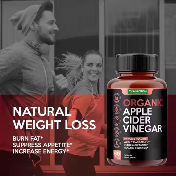 Quality Organic Apple Cider Capsules Slimming Supplement ketone Apple Cider Vinegar for sale