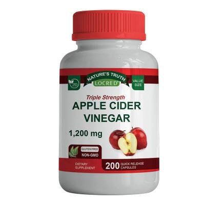 China OEM Support Weight Management ,Clean & Detox Dietary Supplement Apple Cider Vinegar Capsule for sale