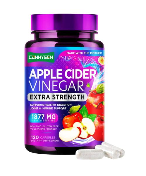 Quality Apple Cider Vinegar Capsules Extra Strength Supports Healthy Digestion Jiont & Immune Support for sale