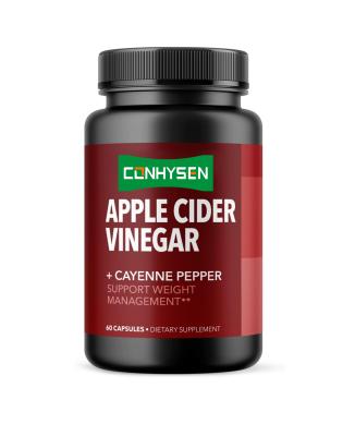 China OEM Natural Chili Weight Loss Capsules and Apple Cider Vinegar Capsules Support Weight Management for sale