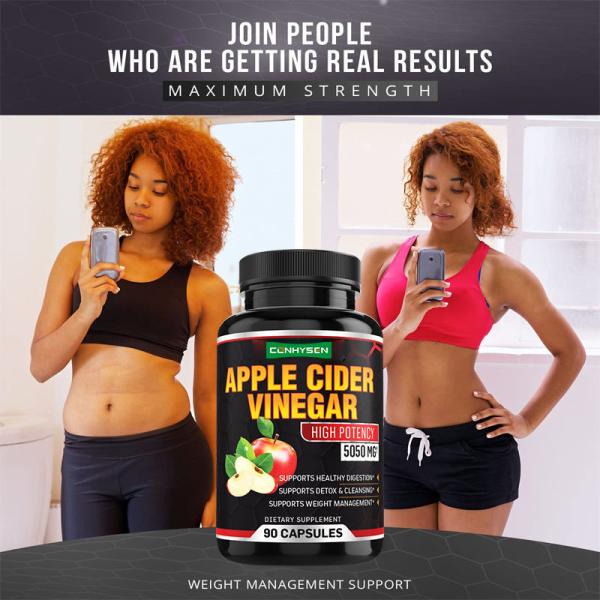Quality Customized Slim Capsules Slimming Pills Super Apple Cider Vinegar Capsules for for sale