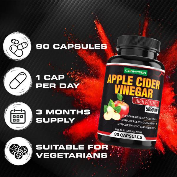 Quality Customized Slim Capsules Slimming Pills Super Apple Cider Vinegar Capsules for for sale