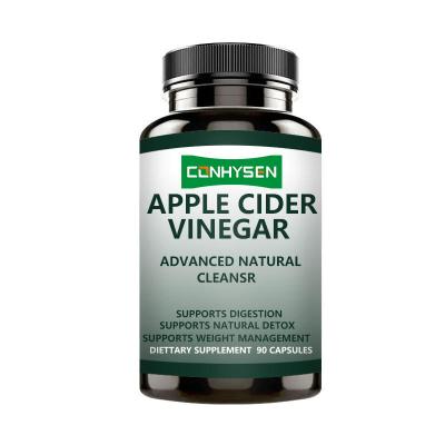 China 2025 OEM Custom Fat Burner Flat Tummy Slim Apple Cider Vinegar Capsules with ACV Supports Weight Loss for Women for sale