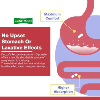 Cina Le capsule di glicinato di magnesio personalizzate favoriscono la digestione salute del cuore e del sistema immunitario in vendita