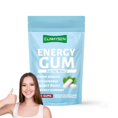 China Custom Provide Energy Reduce Fatigue Focus Energy Gum Custom Branded for sale
