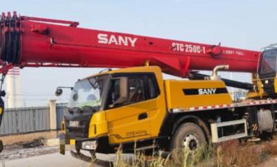 China 2018 Year Used Crane Trucks Sany STC250C5 2nd Second Hand Mobile Cranes for sale