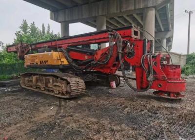 Cina SANY SR220C 2014 Used Rotary Drilling Machine 257 KW 22Rpm Rig di perforazione in vendita
