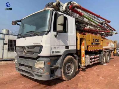 China XCMG HB50K Used Concrete Pumper Truck Six Sections 2019 Year 3 Axles for sale