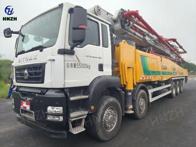 China XCMG 69m ZZ5556V52KMF1 Truck Mounted Concrete Boom Pump For Sale for sale