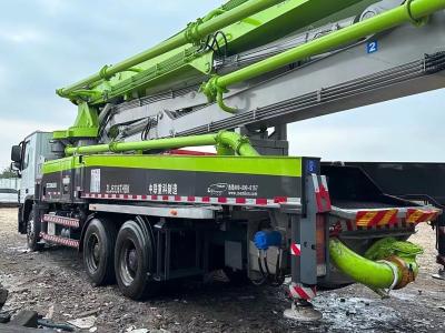 China Cement Transport Equipment Zoomlion Mercedes Actros 47m Diesel Used Concrete Boom Pump Truck Heavy Equipment For Construction Machinery for sale