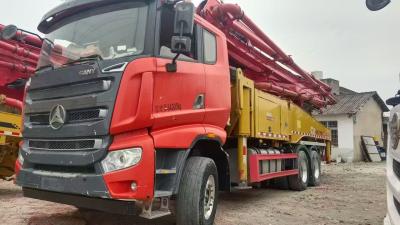 China Gebrauchtes Betonpumpenfahrzeug mit Sany 49M in Kasachstan zu verkaufen