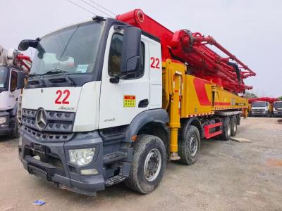 Cina 62M camion di seconda mano pompa per calcestruzzo montata 2020 Sany camion pompa per calcestruzzo in vendita