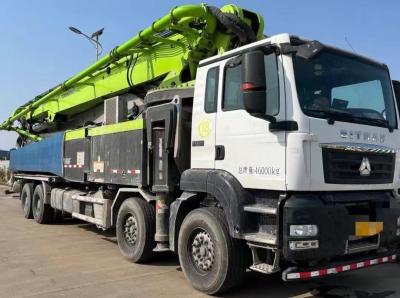 China 2022 Zoomlion 62m met Sitrak chassis Remote Control Boom Hydraulische Truck Gemonteerd Beton Pump Truck Voor de bouw klaarmix Te koop