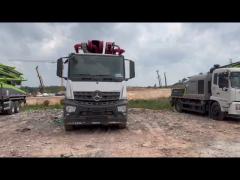 2020 SANY 56m camiões de concreto usados antigos com chassi Benz SYM5449THB560C-8A