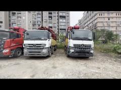 SYM5445THB Betonpomptruck 6 Boom secties D12C5-490E0 Motor voor bouwwerkzaamheden