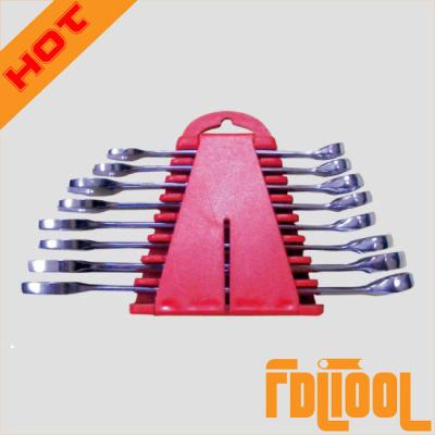 China 8PC Combination Wrench Plastic Rack for sale