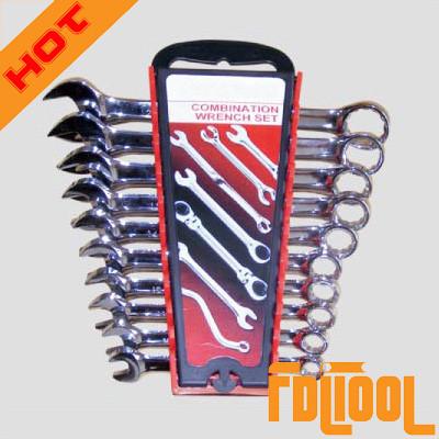 China 9PC Combination Wrench Plastic Rack for sale
