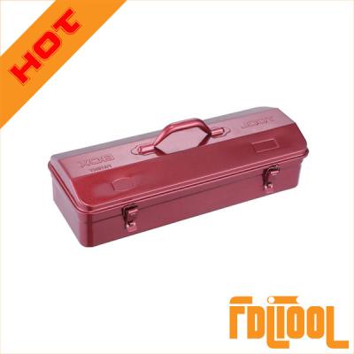 China 19-Inch Iron Tool Box With Red for sale