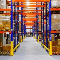 China Warehouse Storage Double Deep Pallet Racking with Loading Capacity 500-5000kg/level for sale