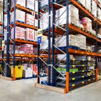 China Warehouse Storage Double Deep Pallet Racking with Loading Capacity 500-5000kg/level for sale