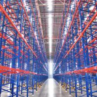 China Warehouse Storage Double Deep Pallet Racking with Loading Capacity 500-5000kg/level for sale