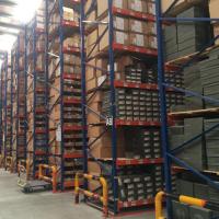 China High Density Corrosion Protection Warehouse Adjustable Racking with Customized Width for sale