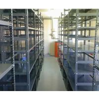 China Metal 5 Tiers Slotted Angle Rack with Bolts Nuts Customizable Storage Solution for sale