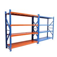 China Customized Selective Q235B Warehouse Storage Rack Metal Shelves Multi Lever Structure for sale
