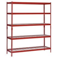 China Adjustable Light Duty Galvanized Shelving Unit for Space-saving Storage Holders Racks for sale