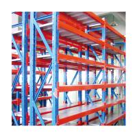 China Warehouse Storage Multi-Level Durable Medium Duty Widespan Racking System Metal Rack for sale