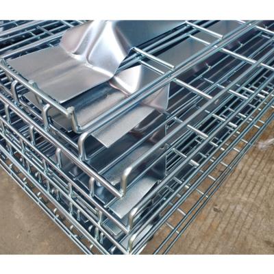 China Warehouse Storage 2500lbs Powder Coated Steel Wire Mesh Pallet Rack Decking For Step Beam for sale
