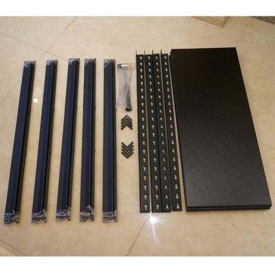 China 5-layer Small Narrow Sheet Metal Cube Storage Shelves for Space-saving Solutions for sale