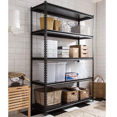 China Metal Folding Rack 5-Tier Adjustable Garage Storage Utility Shelf Classification Folding for sale