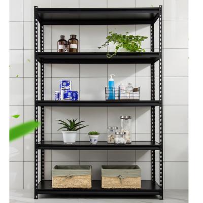 China Metal Folding Rack 5-Tier Adjustable Garage Storage Utility Shelf Classification Folding for sale