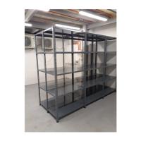 Quality Industrial Steel Slotted Angle Iron Rack Shelving for Customized Color for sale