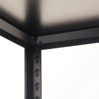 China Functional Design 5-Layer Metal Boltless Shelving for Adjustable Warehouse Storage for sale