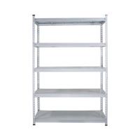 China 2-5 Layer Customized Stacking Racks and Storage Shelves with Boltless Shelving Rack for sale