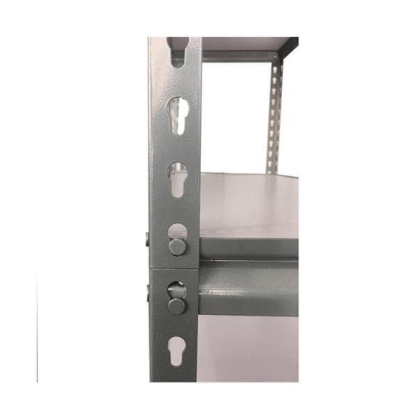 Quality Slanted Galvanised Melamine MDF Shelves 5 Layer Book Inventory Stainless Steel for sale