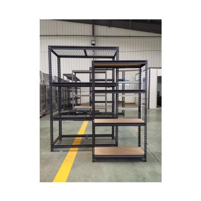 China 5-Layer Boltless Steel Metal Display Rack for Organized and Durable Warehouse Storage for sale