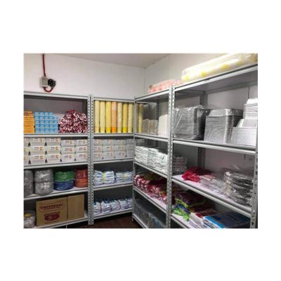 China 5-Layer Boltless Steel Metal Display Rack for Organized and Durable Warehouse Storage for sale