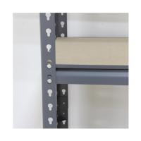 China Customized 5 Layer Light Duty Boltless Steel Shelving Racking System for Storage for sale