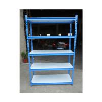 China Durable Warehouse Storage Rack Blue Rack for Popular Adjustable Boltless Shelving for sale