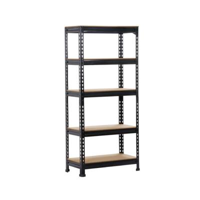 China Industrial Warehouse Storage Rack Shelf with Customized Color Metal Boltless Shelving for sale