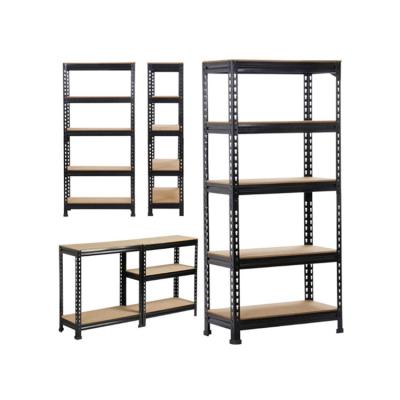 China 50-200kg/level Loading Capacity Tool Rack Garage Shelving for Customized Color Display for sale