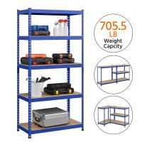China 5 Layer MDF Panel Light Duty Rack The Essential Storage Solution for Home and Office for sale